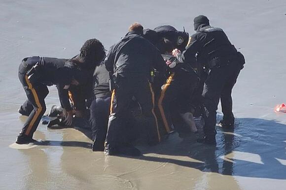 Firefighter threatened with screwdriver during ocean rescue - NewsBreak