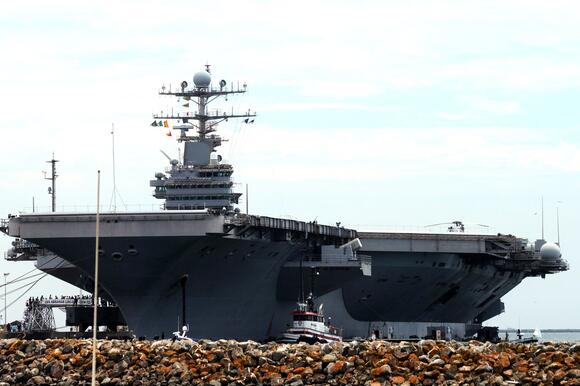 Carrier Group Could Reach Arabian Sea Soon as Middle East Posture ...