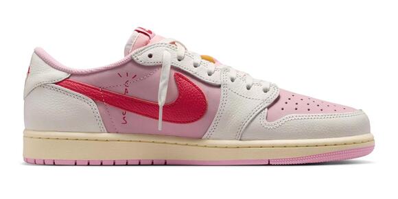'Pink' Travis Scott x Air Jordan 1 Low Resale Prices: Inside the ...
