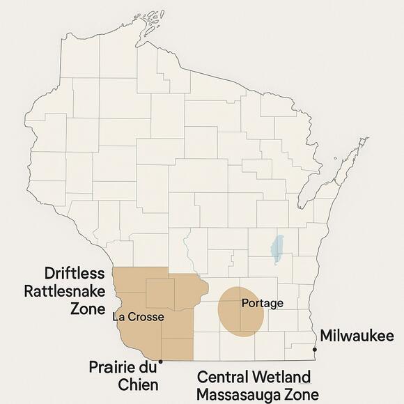 Update: Map of Rattlesnakes in Wisconsin? Not Likely - NewsBreak