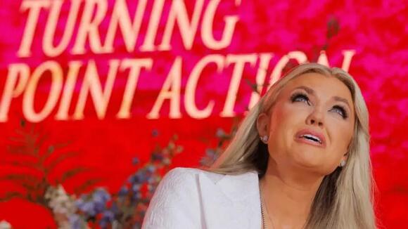 'Incredible': Internet stunned by Erika Kirk's 'slip of the tongue' on ...