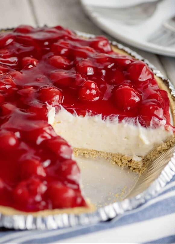 The Easiest Cherry Cream Cheese Pie You’ll Ever Make! - NewsBreak