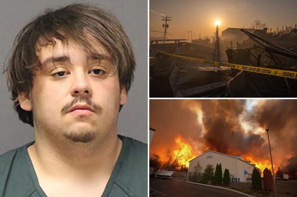 19-year-old Joseph Kling appears in court, charged with arson for ...