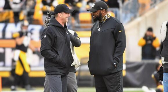 One NFL Team Is Reportedly Targeting Both John Harbaugh And Mike Tomlin ...