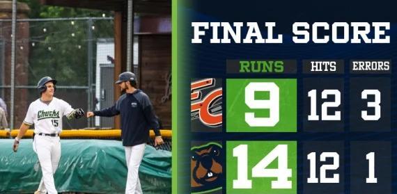 Wausau Woodchucks baseball wins high-scoring affair over Eau Claire