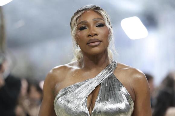 Serena Williams Makes a Statement at 2026 Met Gala in Metallic Hi-Low ...