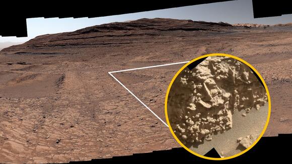 Giant 'spiderwebs' on Mars contain tiny egg-like structures that ...