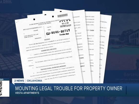 Mounting trash, legal problems: New lawsuits against Tulsa-based Vesta ...