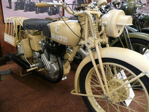 9 motorcycles that were used by soldiers on the front lines of World ...