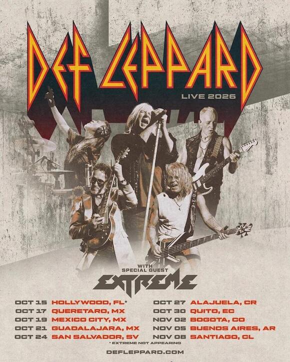 You Now Have More Chances to See Def Leppard's 2026 World Tour With ...