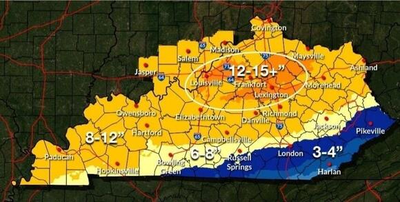 Kentucky braces for major winter storm starting tonight through Monday ...