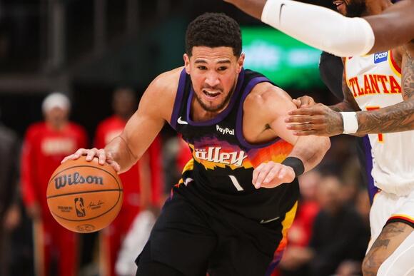 Suns G Devin Booker (ankle sprain) to miss at least 1 week - NewsBreak