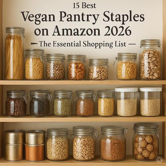 15 Best Vegan Pantry Staples on Amazon 2026 - The Essential Shopping ...