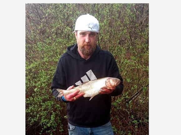Maryland angler catches state record fallfish