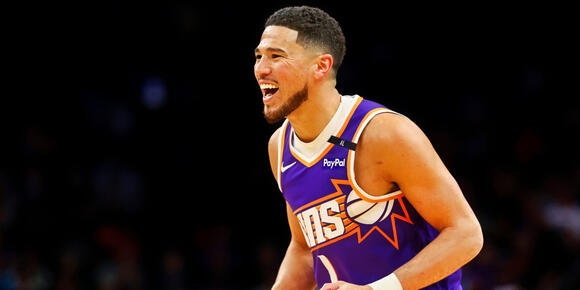 Dallas Mavericks Land Devin Booker In Wild Trade Proposal To Form Big ...