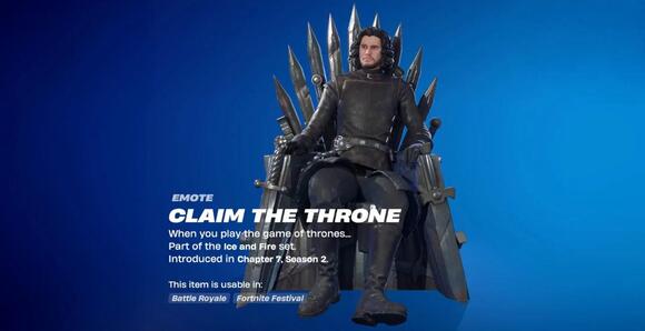 Game of Thrones Fortnite Skins Revealed – Release Date, Shop Time ...