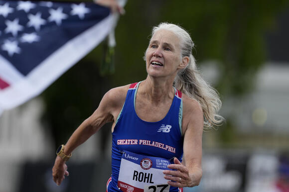 58-year-old grandma finishes 3rd at US Olympic race walking event ...