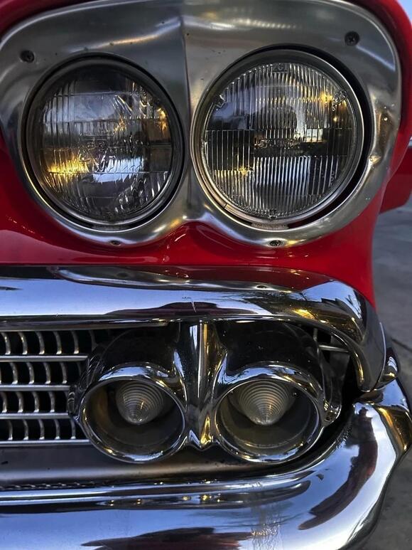 This 1958 Chevy Impala Has the Dream Combination: Tri-Power V8, Low ...