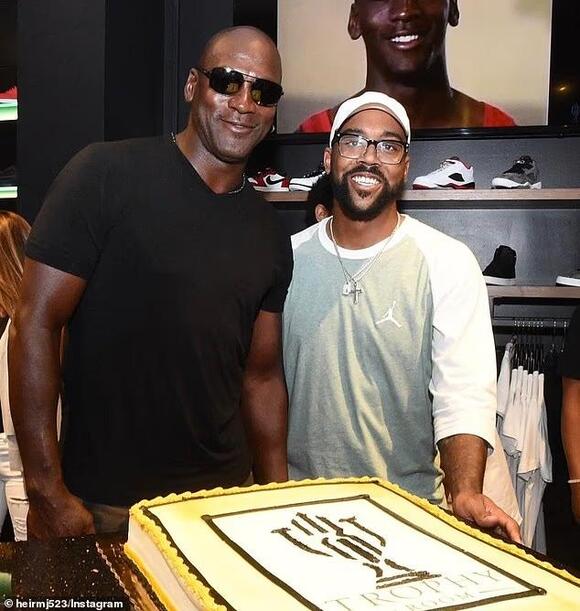 Michael Jordan's troubled son Marcus celebrates six months sober after ...