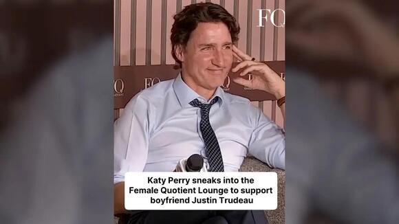 Katy Perry and New Boyfriend Justin Trudeau Can't Stop Flirting in ...