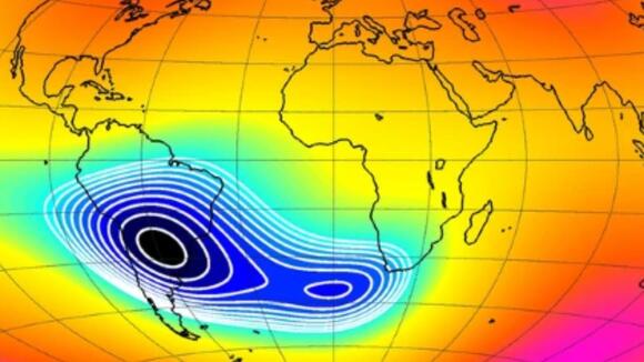 NASA has begun tracking a massive magnetic anomaly twice the size of ...