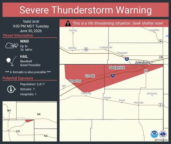 Colorado weather blog: Severe storms firing in NE parts of the state ...