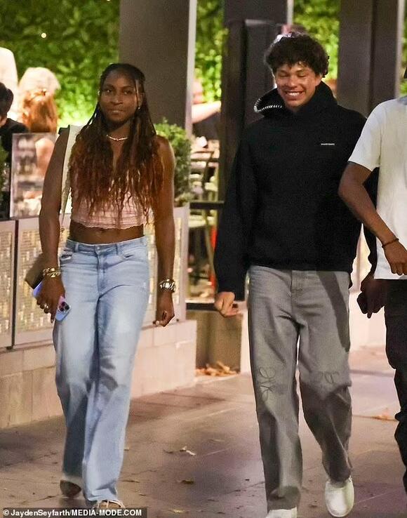 Coco Gauff fuels romance rumours as she steps out with tennis ...