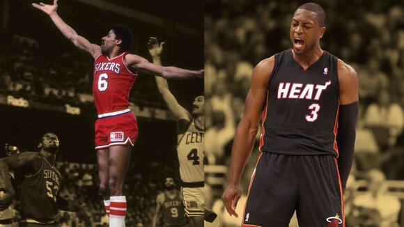 "Dr. J was a bad dude" - Dwyane Wade turned to Julius Erving for ...