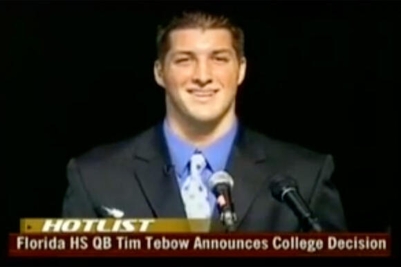 Gut feeling: Nease legend Tebow felt sick after choosing Florida over ...