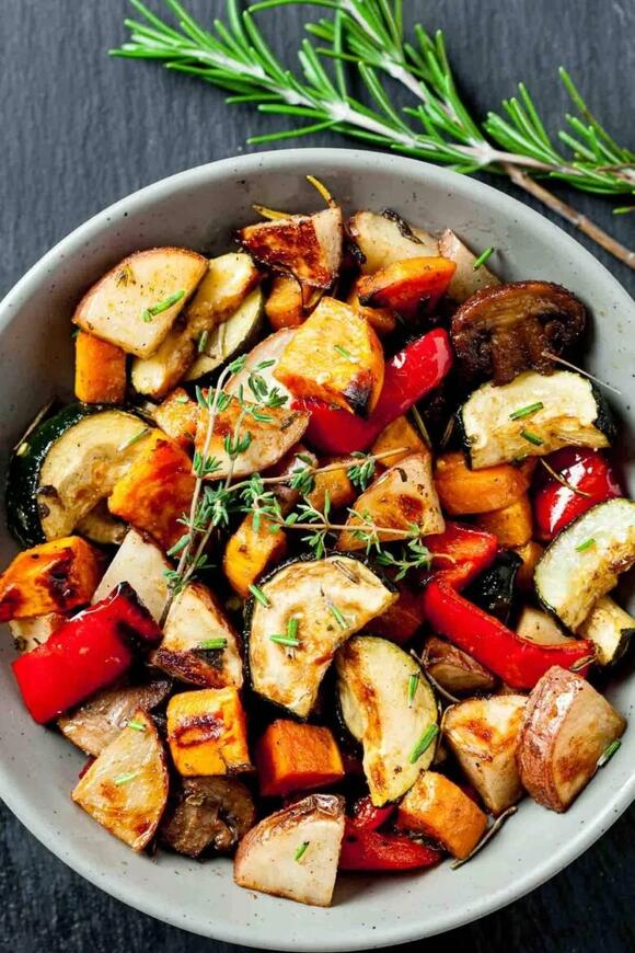 These Roasted Vegetables Turn Deeply Golden. A simple tray that works ...