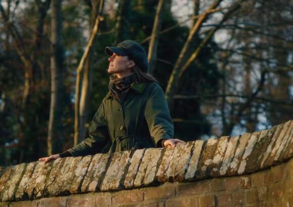 Kate Middleton Stuns In A Chic Baker Boy Hat And A 19-Year-Old Cashmere ...