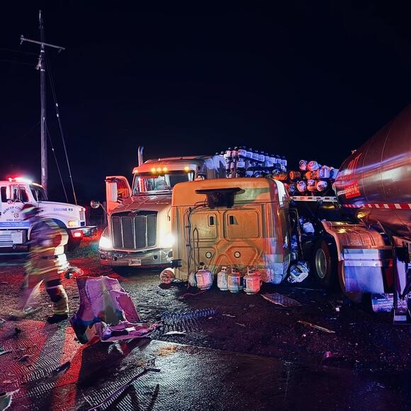 Propane Chaos Near Merced: Big Rig Crash Snarls Traffic at Busy Central ...