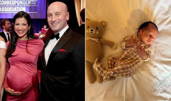 Stephen Miller and his wife Katie welcome fourth baby under five years ...