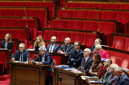 French government survives first no-confidence vote on expenditure part ...