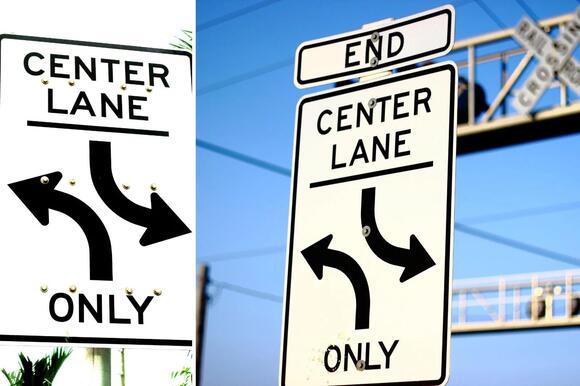 Center Left Turn Lane Mistakes Could Cost You In Texas - NewsBreak