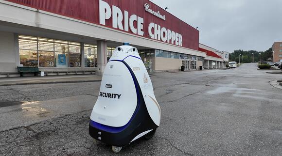 Meet Marshall — the AI security robot patrolling a Raytown shopping ...