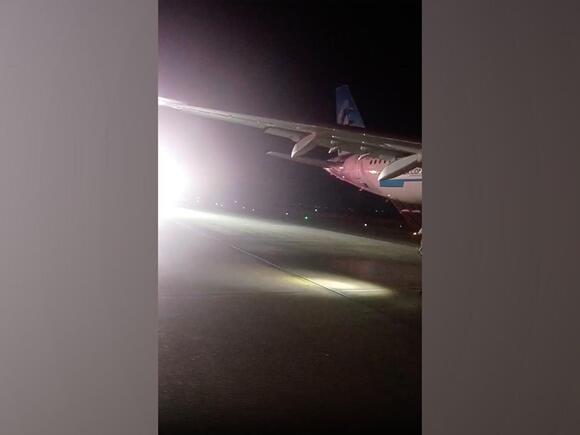 Frontier plane strikes person on Denver airport runway: Officials ...