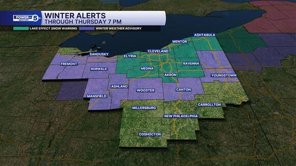 Watch live: Weather advisories and warnings for most Northeast Ohio ...