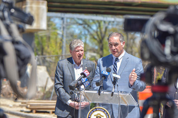 Route 10 ramp collapse prompts McKee to order bridge inspections over ...
