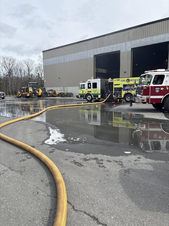 Fire at Casella Waste recycling center extinguished - NewsBreak