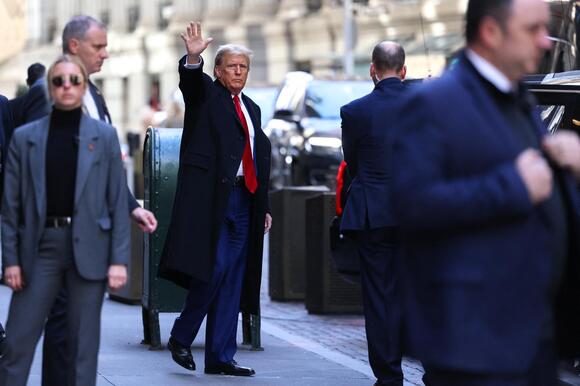 Trump in NYC court today for jury selection in first-ever criminal ...