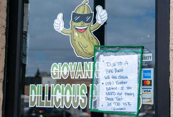 Flood closes Croydon pickle place for now, doesn't stop community ...
