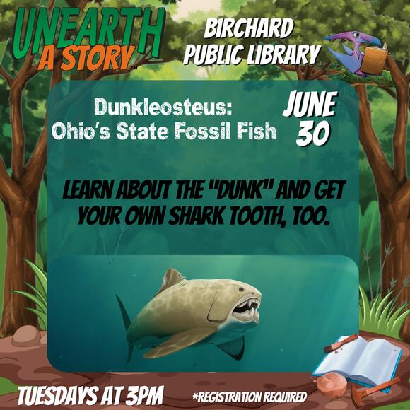 📅 Learn About Ohio’s Fossil Fish at Birchard Library - NewsBreak