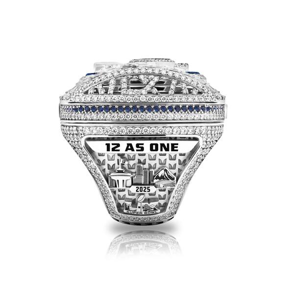 Seattle Seahawks Reveal the Largest Super Bowl Ring Ever, Designed by ...
