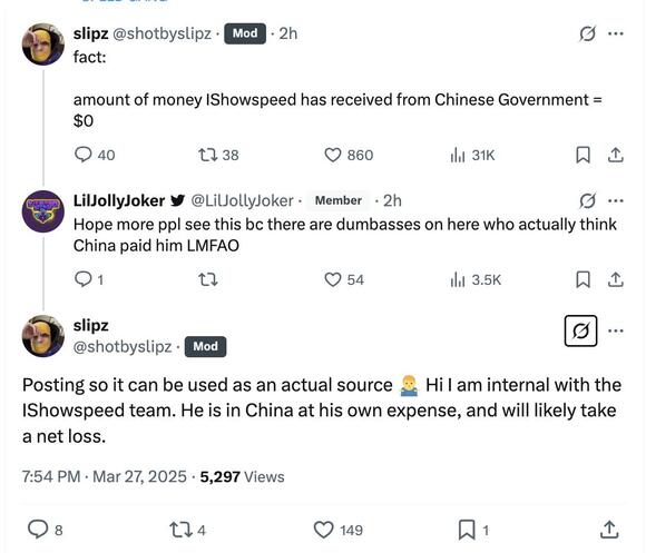 IShowSpeed's Team Denies Claims Chinese Government Paid Him for ...