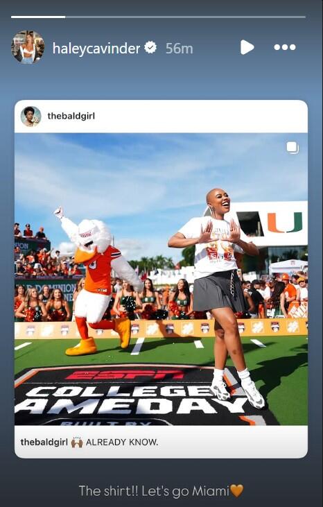 “Let’s Go Miami”: Haley Cavinder Shows Love As Hanna Cavinder’s Ex ...