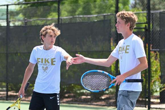 Fike’s Pearsons fall in state 3-A doubles final