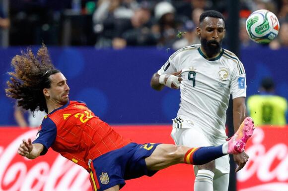 APTOPIX Saudi Arabia Spain WCup Soccer - NewsBreak