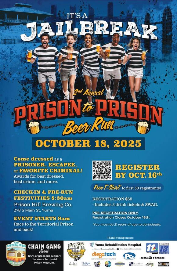 Prison to Prison Beer Run returns to Yuma - NewsBreak