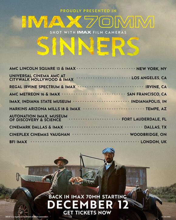 2 of 2025’s Best Movies Return to IMAX for Limited Time - NewsBreak